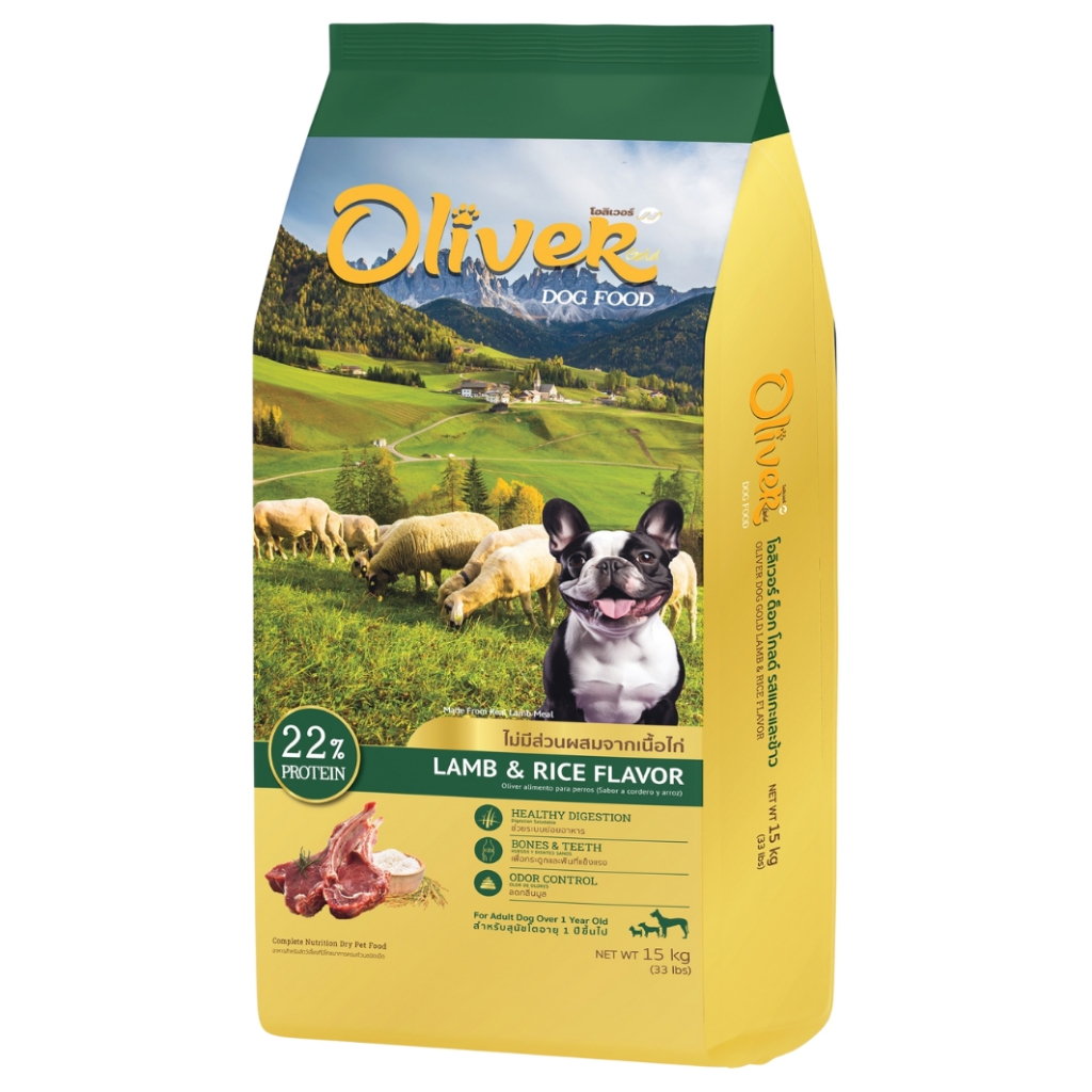 Oliver Dog อาหารสุนัขโอลิเวอร์ด็อก อาหารเม็ดสุนัข ควบคุมความเค็ม ยก ...