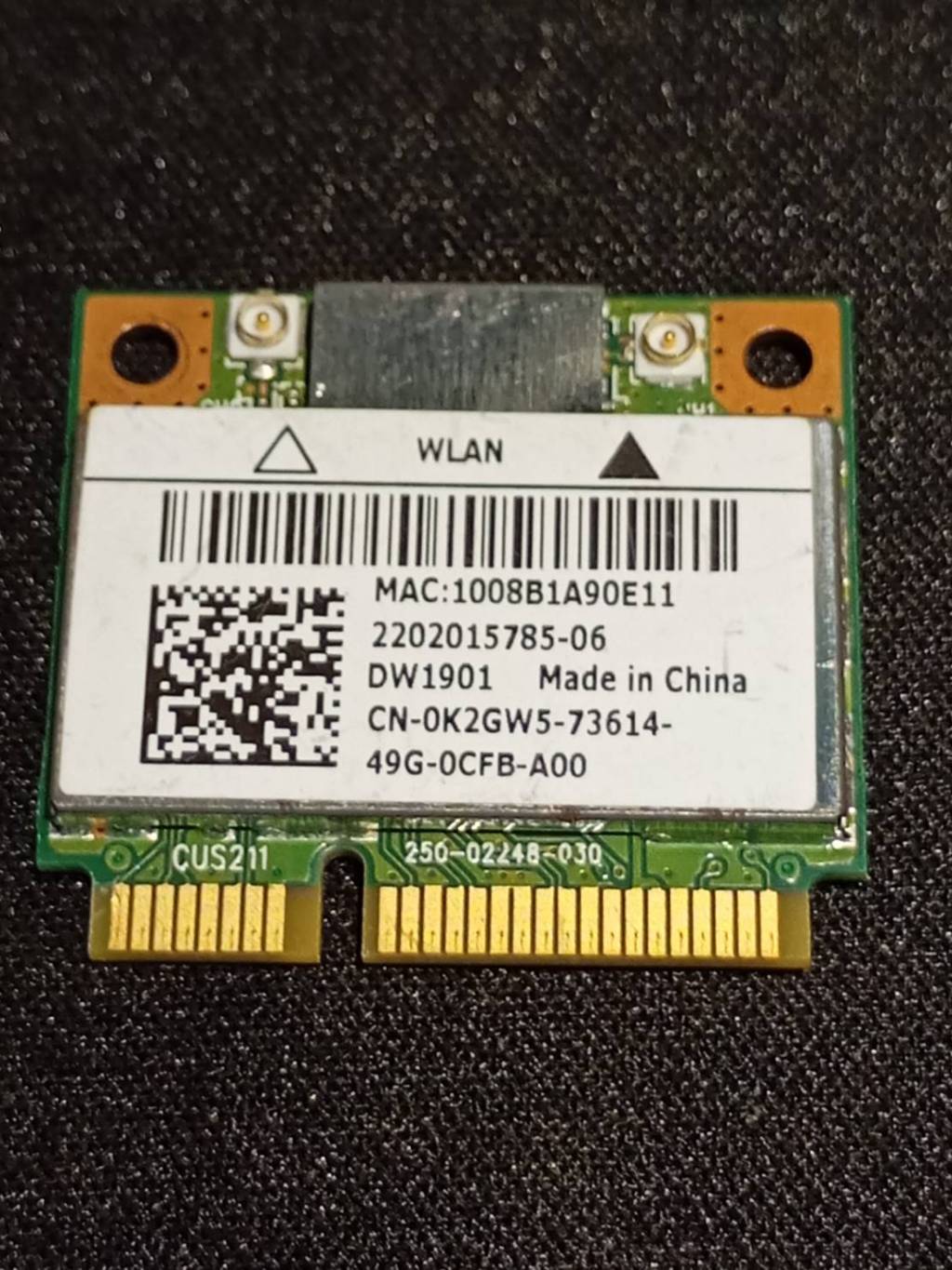 การ์ด Wifi AC 2.4/5 Ghz Intel ไร้สาย M.WIFI WIFI 5 Mini PCI-E พร้อม ...