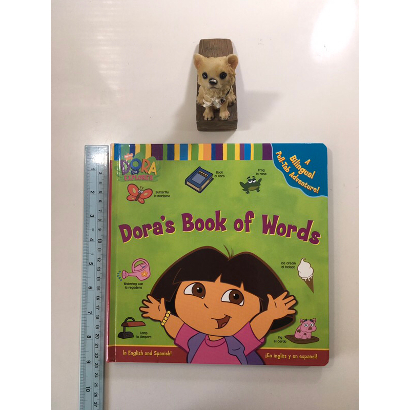 Dora’s Book of words หนังสือภาษาอังกฤษมือสอง Boardbook | Shopee Thailand