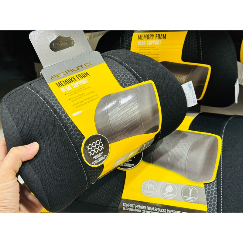 หมอนรองคอ Memory Foam Comfort Head Support Picauto USA นุ่ม สบาย ลด ...