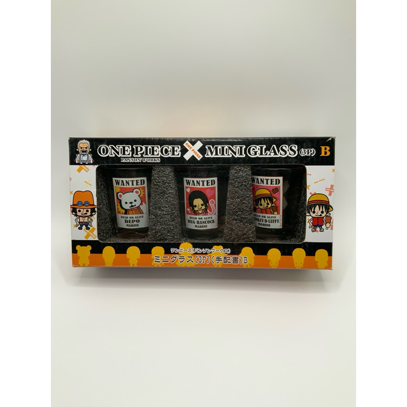 แก้วช๊อตวันพีช Mini Glass One Piece x Panson Works ชุด 3 ใบ | Shopee ...