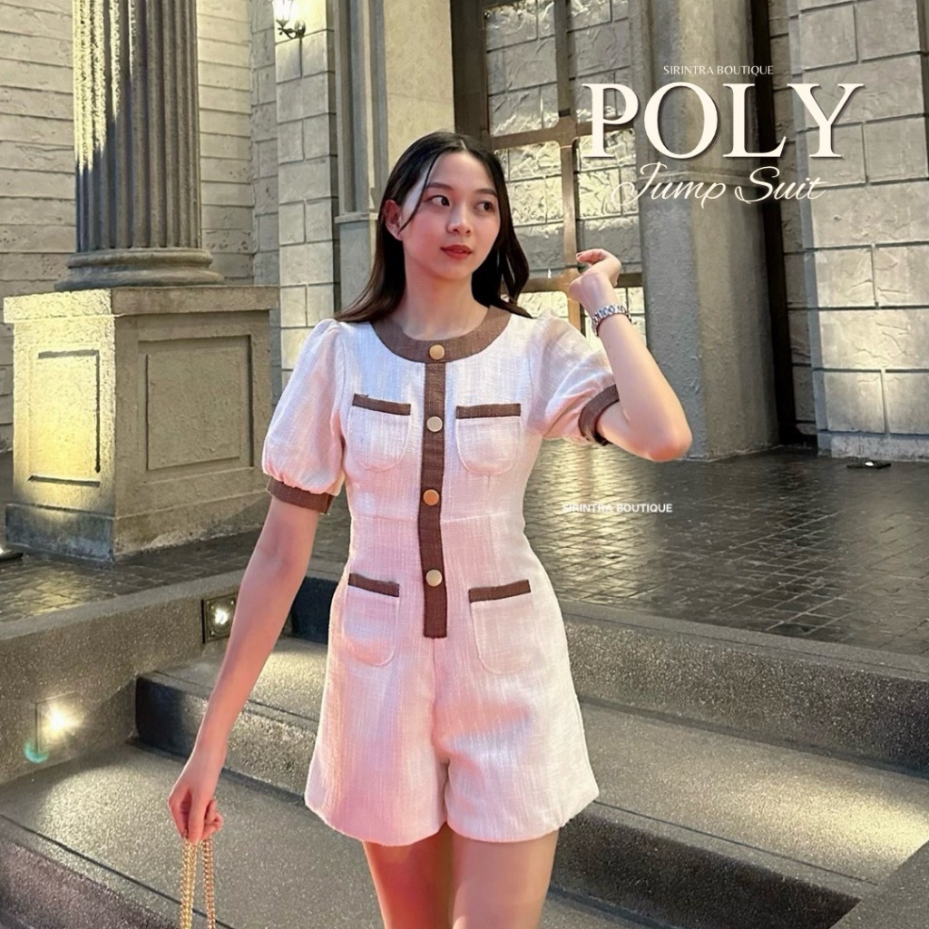 SIRINTRA : POLY JUMP SUIT | Shopee Thailand