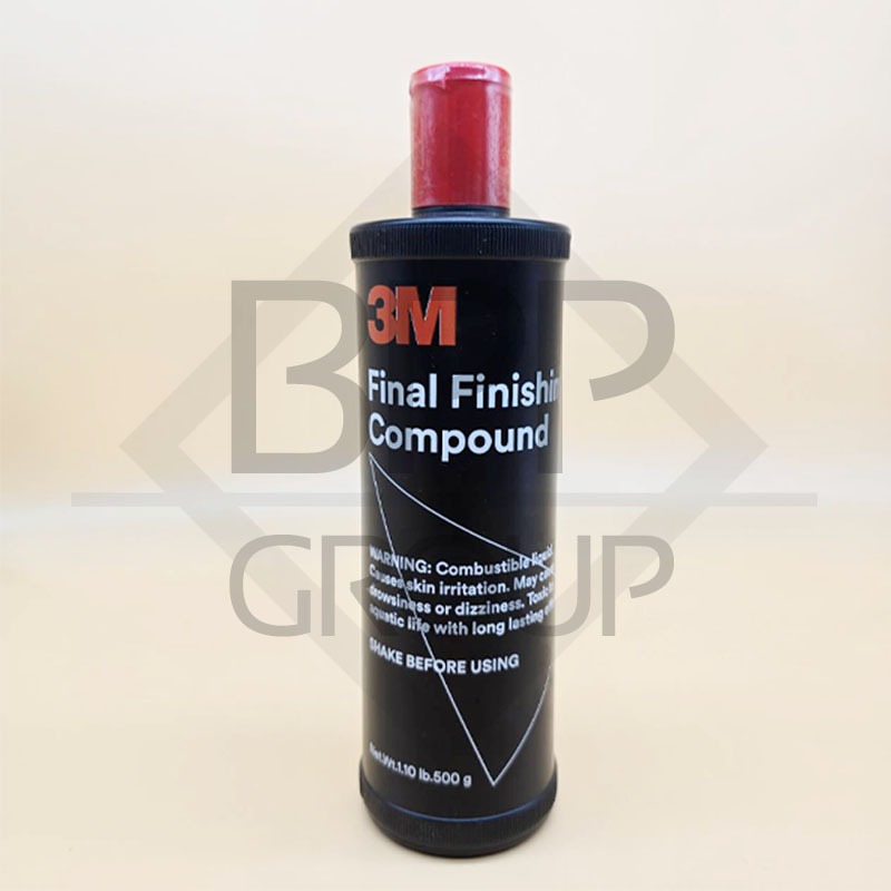 3M Final Finishing Compound น้ำยาขัดสีรถ น้ำยาขัดเงา ขนาดบรรจุ 500ml ...
