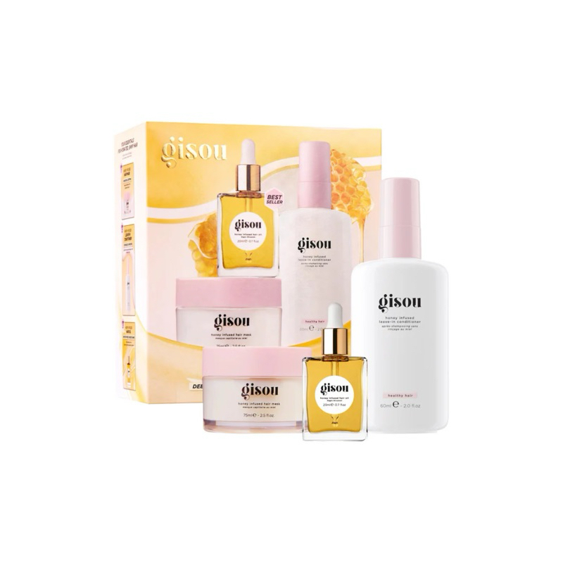 Gisou Ultra Hydrating Hair Heros Set | Shopee Thailand