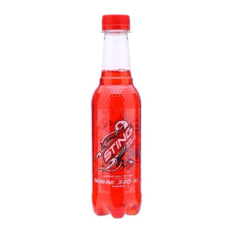 Sting Red Ginseng Energy Drink Bottle 330ml - Vietnamese Energy Drink ...