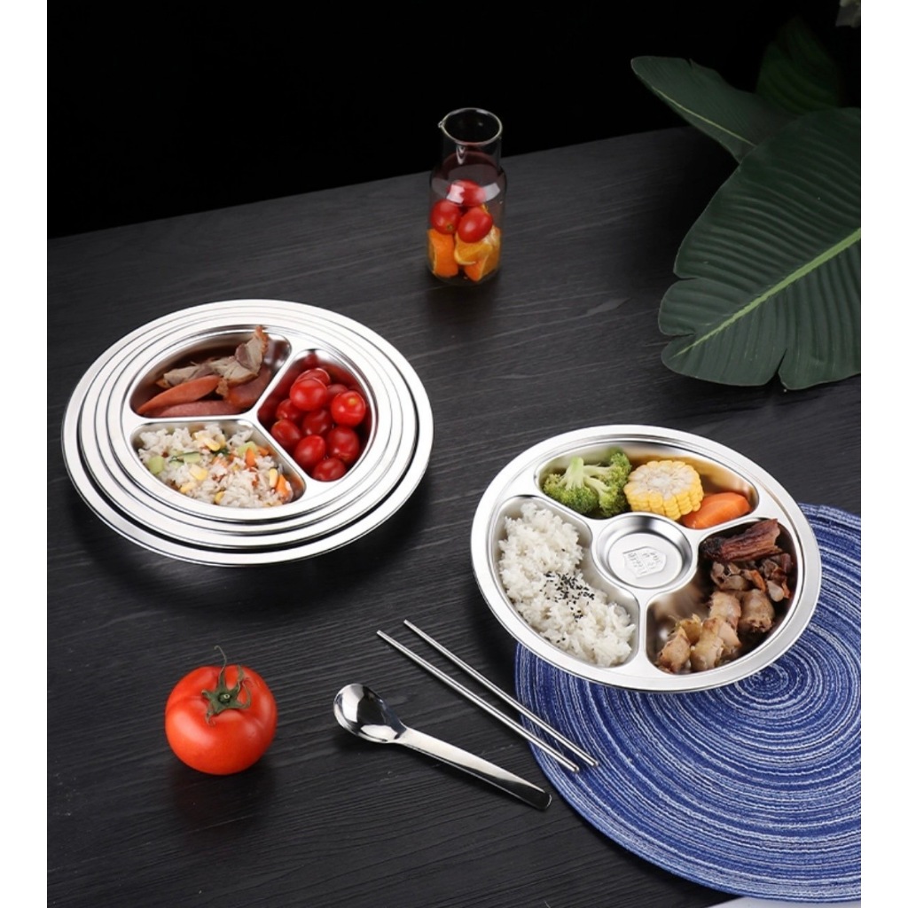 ถาดหลุมแบบกลม สแตนเลส เกรด 304 | Shopee Thailand