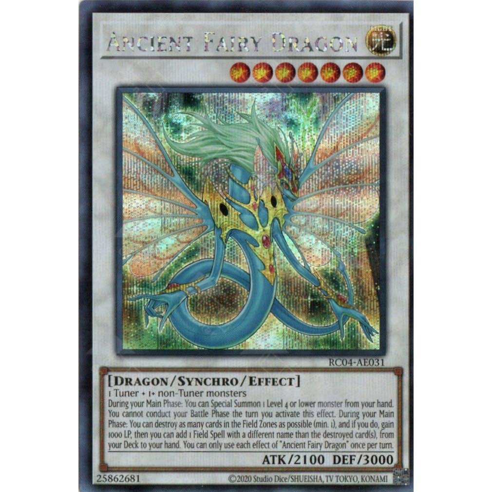 [Yugioh] RC04-AE RARITY COLLECTION - QUARTER CENTURY EDITION - Single Cards SER | Shopee Thailand
