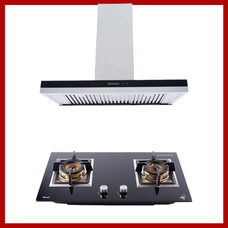 TECNOPLUS ชุด SET เครื่องดูดควันและเตาแก๊ส รุ่น TNP HD 90-N3+TNP HB 2079 GB | Shopee Thailand