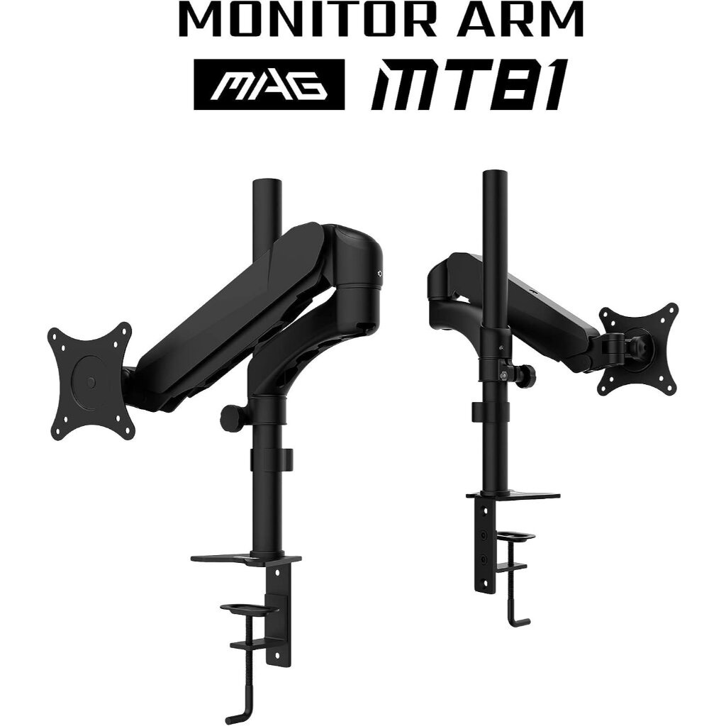 ที่จับหน้าจอแบบติดตั้งบนโต๊ะ MSI MAG MT81 Monitor Arm VESA 75/100 ...