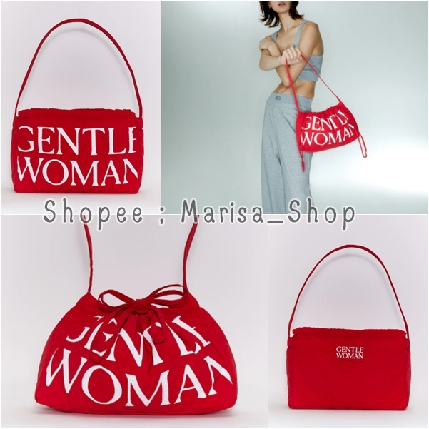 แท้ !! กระเป๋าเกี๊ยว GENTLEWOMAN รุ่น DUMPLING BAG / DRAWSTRING BAG ...