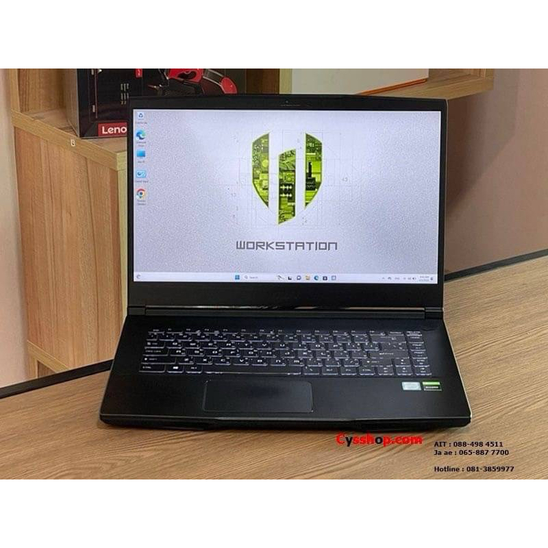MSI Workstation WP65 9TH i7-9750H SSD512GB RAM16GB Quadro P620 (4GB ...