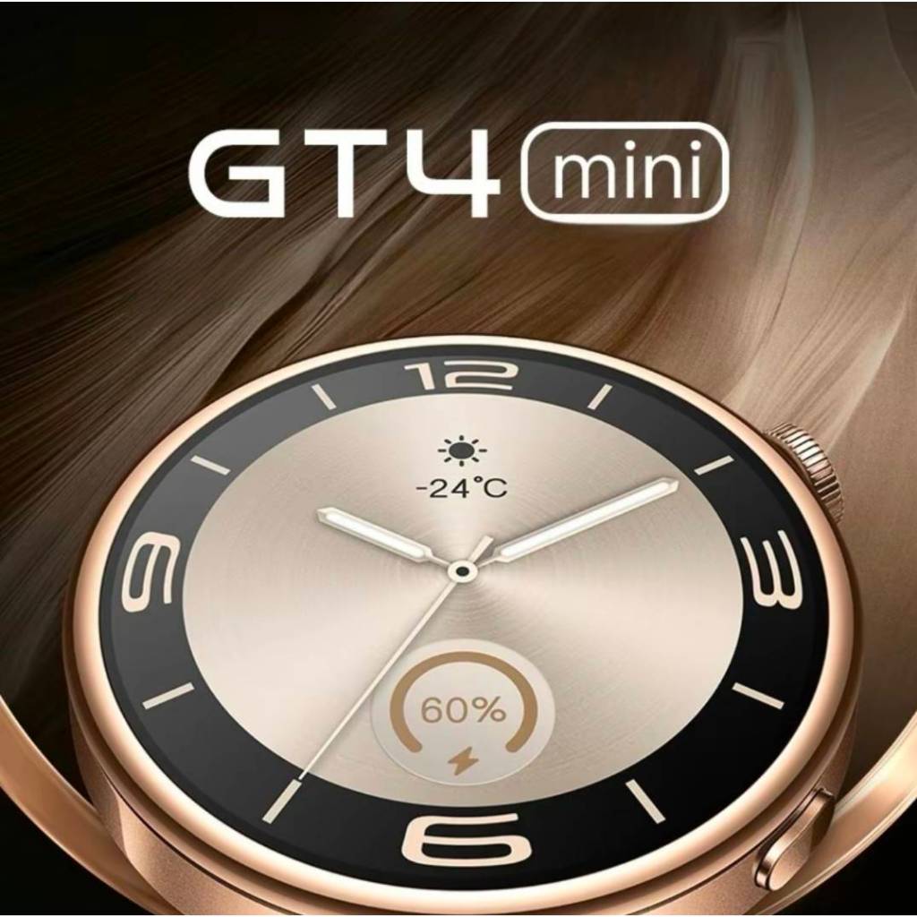 นาฬิกา Smartwatch GT4 MINI สำหรับผู้หญิง มีสายสองเส้น แถมพวงกุญแจ โทรออก นับก้าว วัดอัตราการเต้น ...