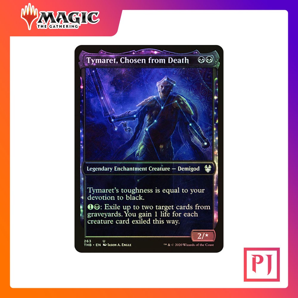 [MTG] Tymaret, Chosen from Death (Showcase) [THB] [BLACK] [UNCOM] [FOIL ...