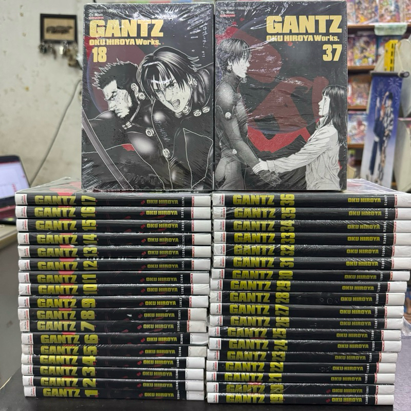 gantz ยกชุด 1-37 จบ กันซึ bigbook หนังสือการ์ตูน มือหนึ่ง มังงะ | Shopee Thailand
