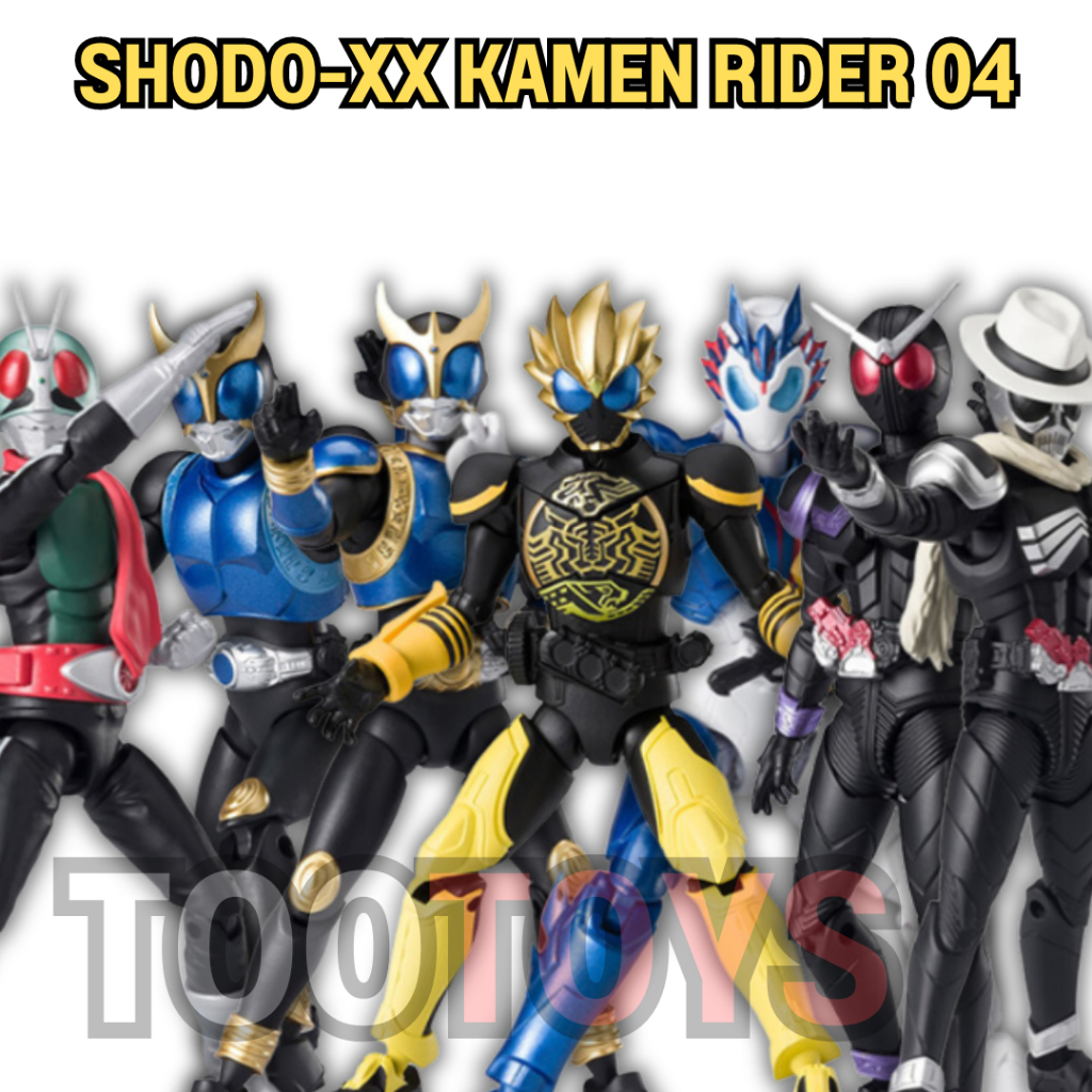 Shodo xx kamen rider 04 set 0f 8 | Shopee Thailand