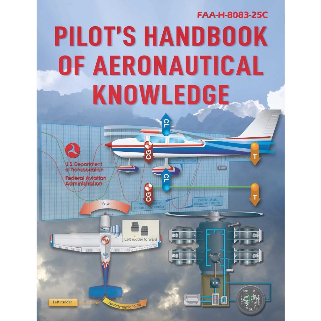 (ฉ.ภาษาอังกฤษ) PILOT'S HANDBOOK OF AERONAUTICAL KNOWLEDGE (2023): FAA-H-8083-25C 9781510779877 ...