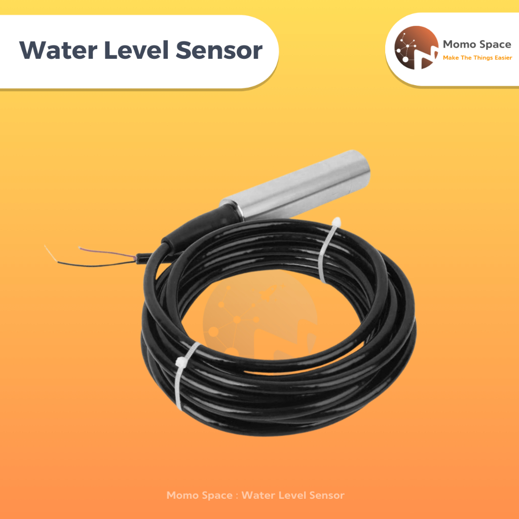 ระบบตรวจวัดระดับน้ำเเบบเรียลไทม์ Water Level Sensor เซนเซอร์ระดับน้ำใน ...