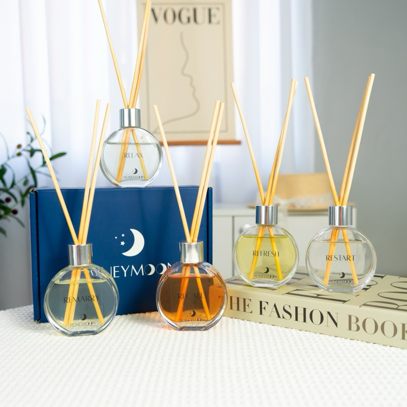 Premium Reed Diffuser ก้านไม้หอมปรับอากาศ เกรดบำบัดจากธรรมชาติ ...