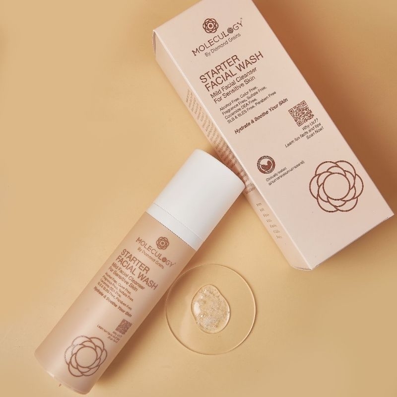 [แพคเกจใหม่] MOLECULOGY Starter Facial Wash เจลล้างหน้า ขนาด 100g ...
