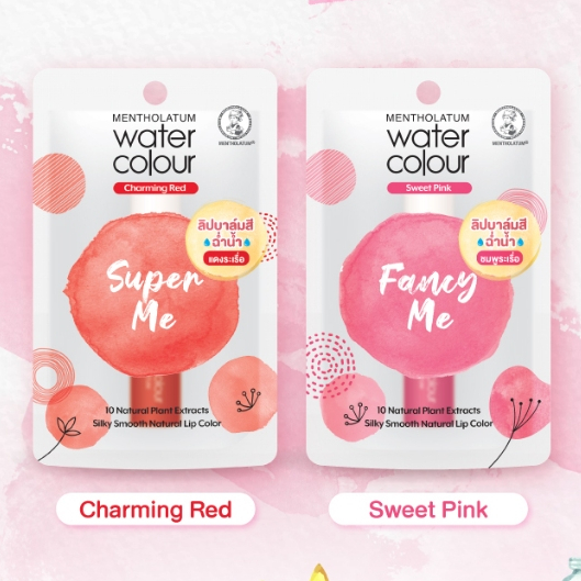 Mentholatum Water Colour Lip Sweet Pink Fancy Me | Shopee Thailand
