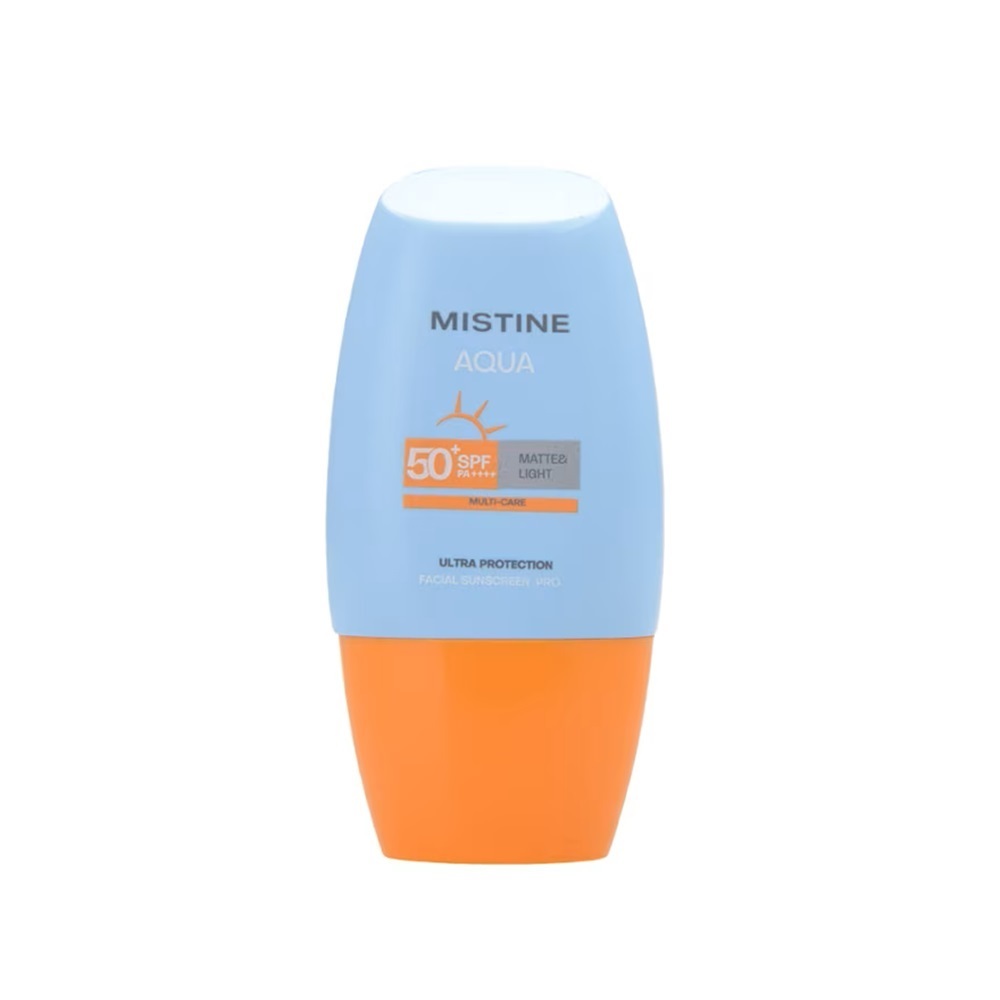 Mistine Aqua Base Ultra Protection Matte Light Facial Sunscreen Pro Spf50 Pa++++ 10Ml มิสทิน ...