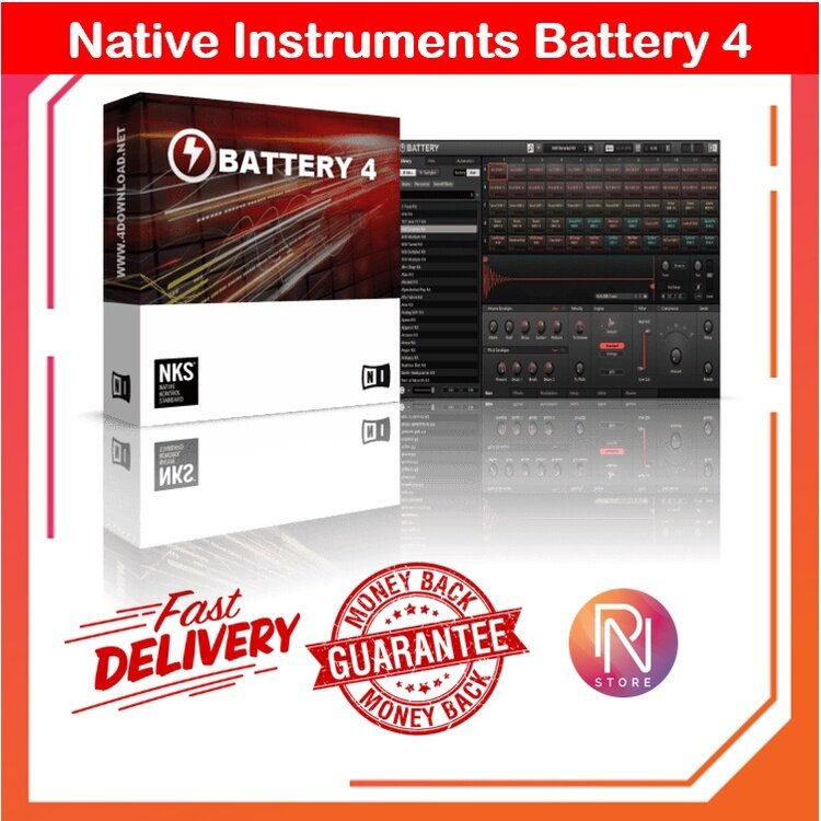 Native Instruments Battery 4.3 | For Win & Mac | Full Working | Shopee ...