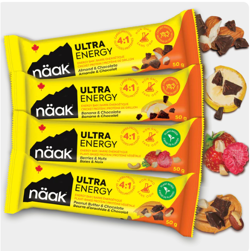 Naak Ultra Energy Energy Bar บาร์ให้พลังงาน ขนาด 50g BBF 11/24 | Shopee ...