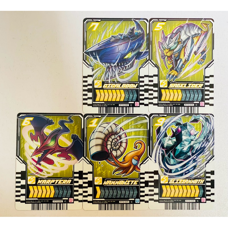 PHASE 03 - Ride Chemy Trading Card - การ์ด มาสไรเดอร์ ก็อตชาร์ด ( ระดับ C ) Kamen Rider Gotchard ...