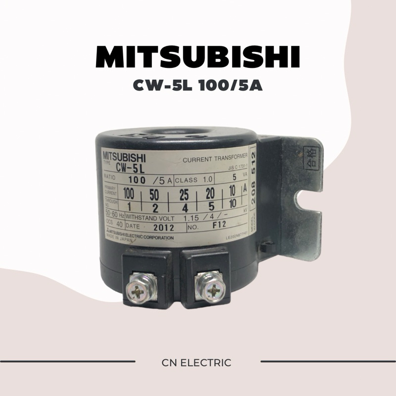 MITSUBISHI CW-5L …/5A CURRENT TRANSFORMER (CT) | Shopee Thailand