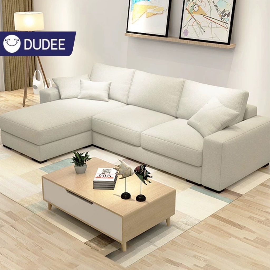 DUDEE โซฟา รุ่น SF60 โซฟาพร้อมที่พักขา สไตล์มินิมอล สามารถใช้งานได้ทั้งนั่ง/นอน นุ่มสบาย ...