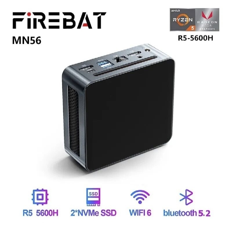MINI PC MN56 ซีพียู ryzen 5 5600h / ryzen7 5700u 16/512GB ของใหม่ (มี ...