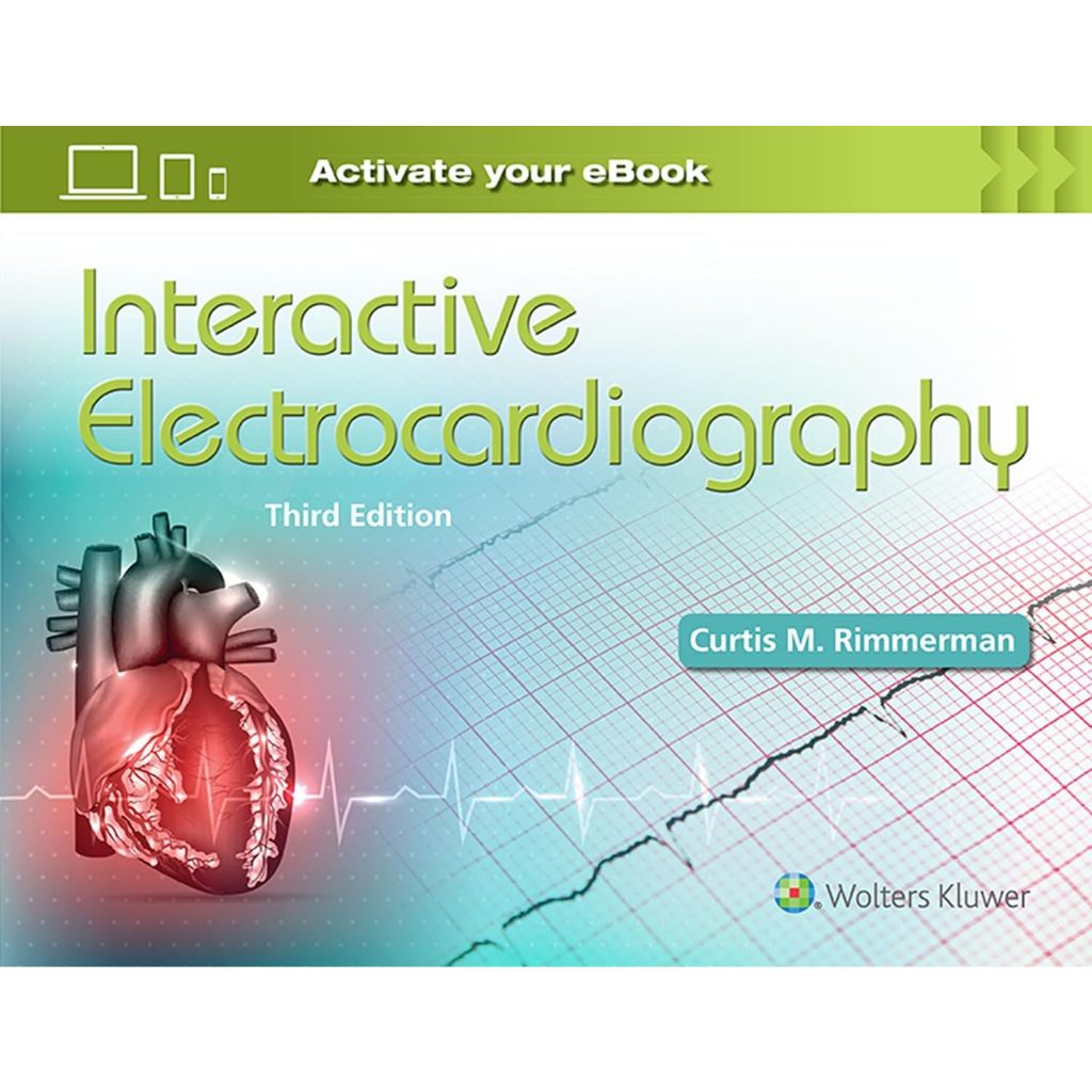 [หนังสือ] Interactive Electrocardiography ตำรา คลื่นไฟฟ้าหัวใจ ecg ekg ...
