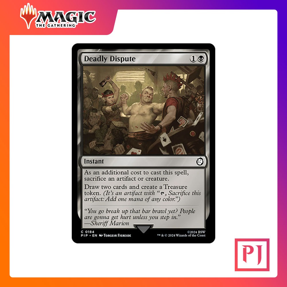 [MTG] Deadly Dispute - Fallout Commander [PIP] [BLACK] [COMMON] [NORMAL ...