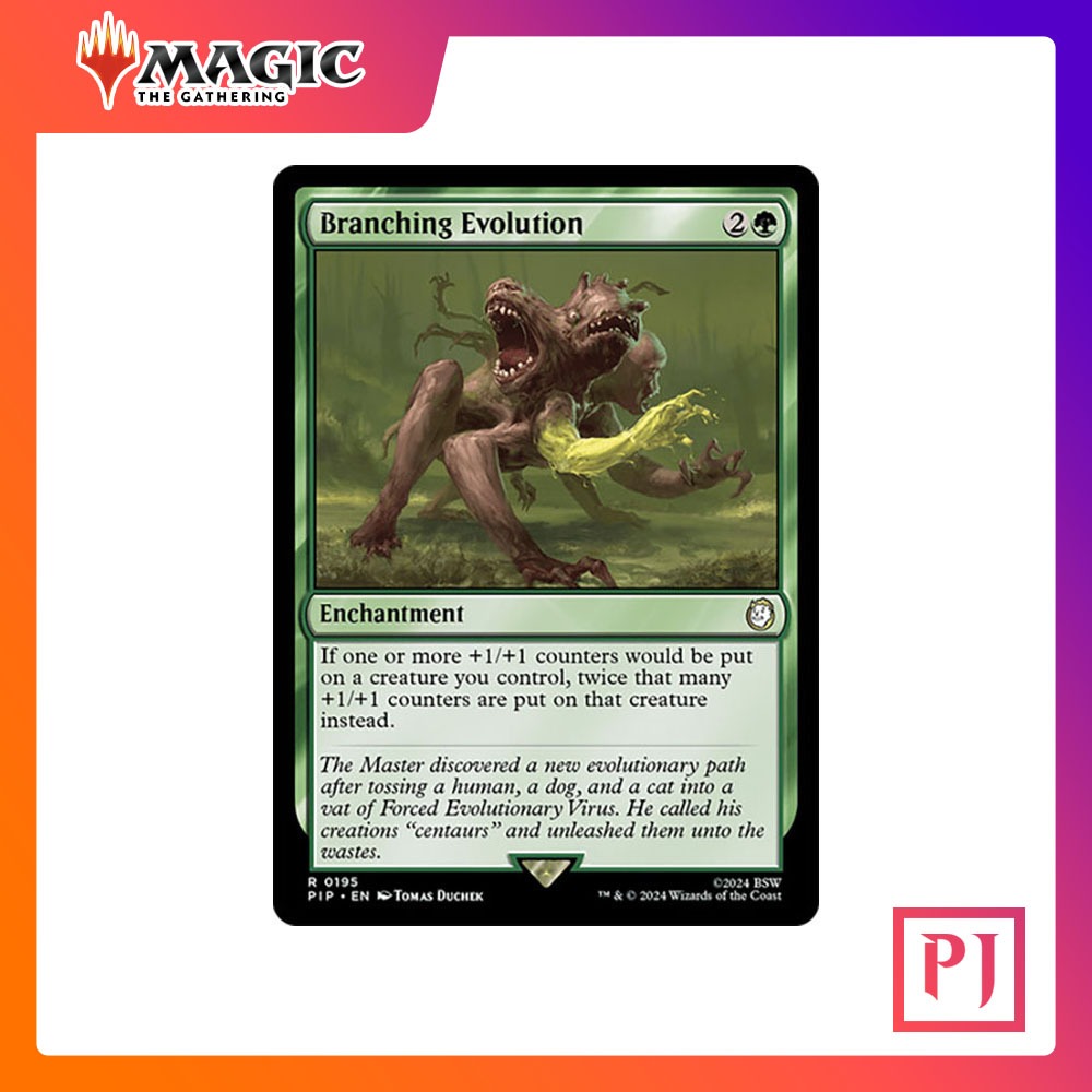 [MTG] Branching Evolution - Fallout Commander [PIP] [GREEN] [RARE ...