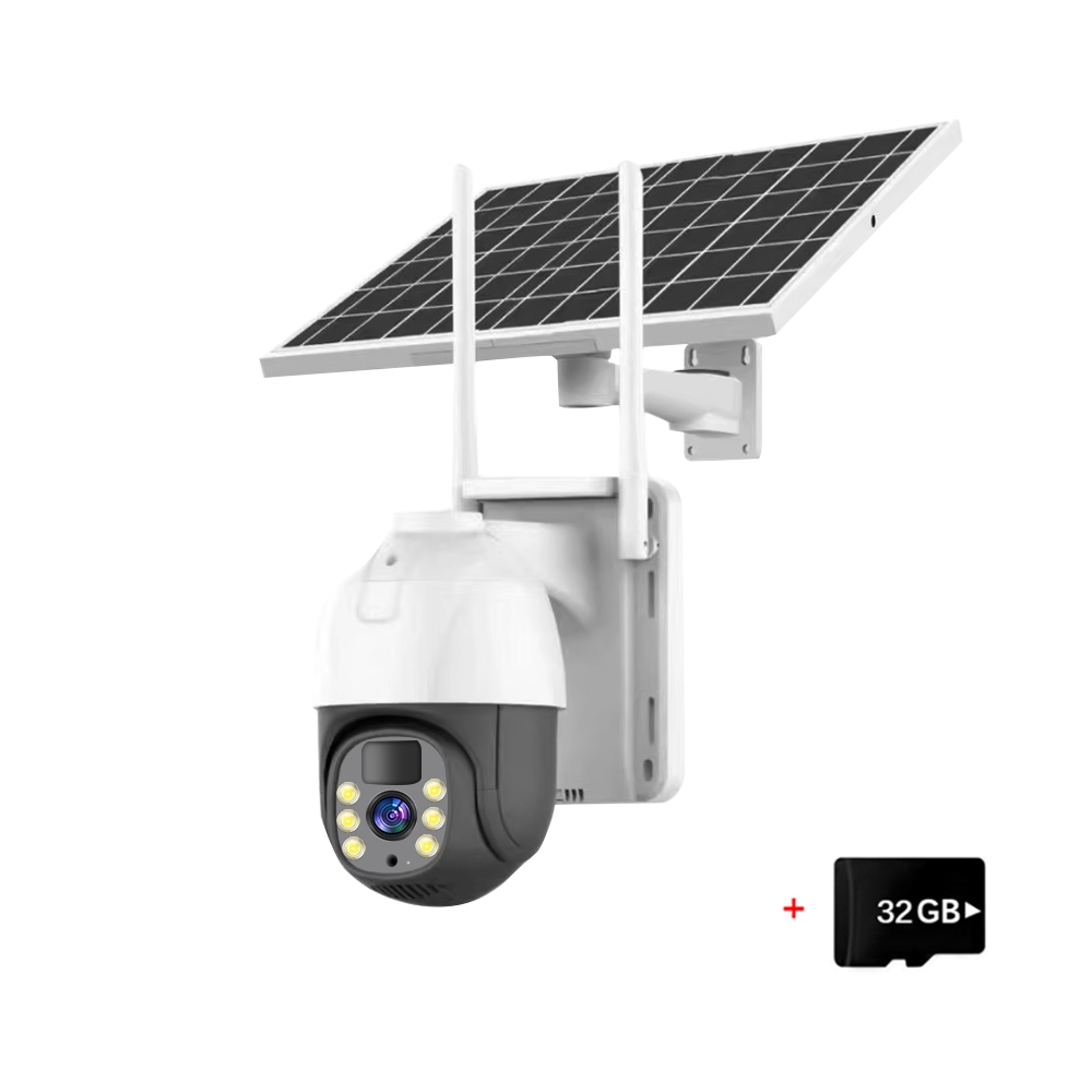 V360 Pro 5MP FHD,กล้องวงจรปิดไร้สายพลังงานแสงอาทิตย์ WIFI,กล้องเฝ้า ...