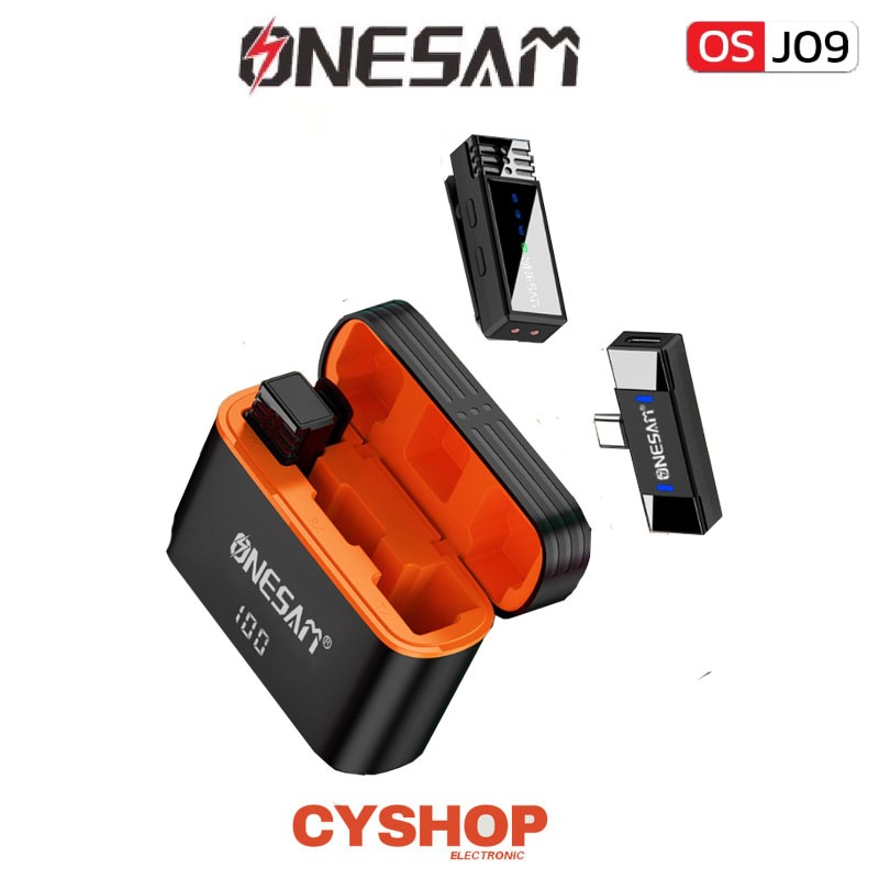 ชุดไมโครโฟนไร้สาย ONESAM รุ่น OS-J09 ของแท้ 100% รับประกัน 1 ปี | Shopee Thailand
