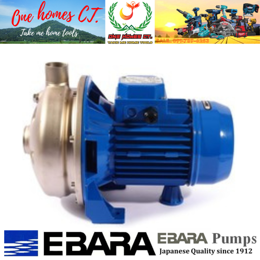 EBARA ปั๊มน้ำหอยโข่งสแตนเลส รุ่น CDX/I 120/07 # ออก..ใบเสร็จ-ใบกำกับภาษี..ได้ครับ.. | Shopee ...