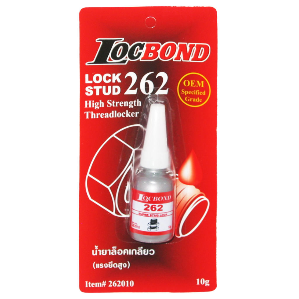 น้ำยาล็อคเกลียว น้ำยากันคลาย LOCBOND 262 ขนาด 10g,50g | Shopee Thailand