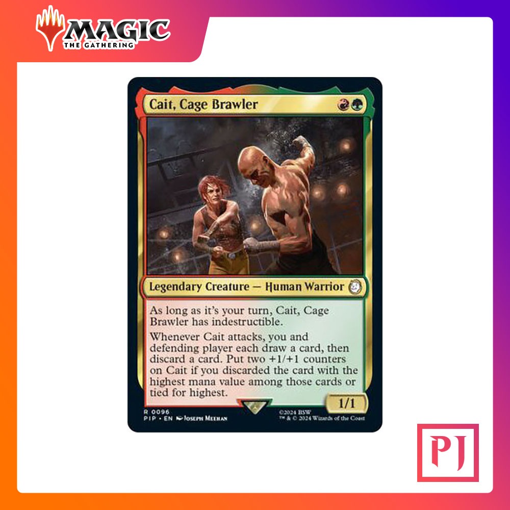 [MTG] Cait, Cage Brawler - Fallout Commander [PIP] [MULTI] [RARE ...