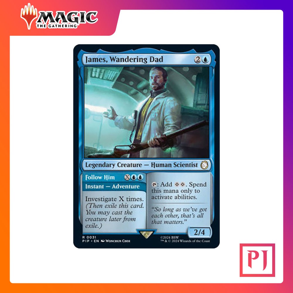 [MTG] James, Wandering Dad // Follow Him - Fallout Commander [PIP ...