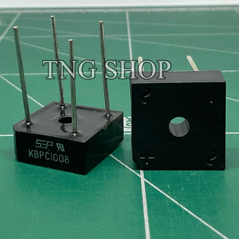 ไดโอดKBPC1008 KBPC1010 Bridge Rectifier ไดโอดบริดจ์ diode 10A800V / 10A1000V วงจรแรงกระแสแปลงไฟ ...