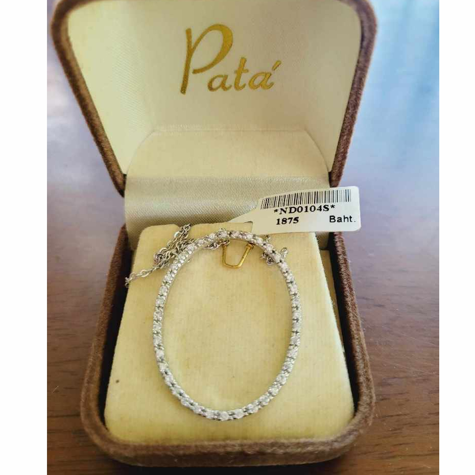 สร้อยคอ พร้อมจี้เพขรวงรี Pata เครื่องประดับโคลนนิ่ง | Shopee Thailand