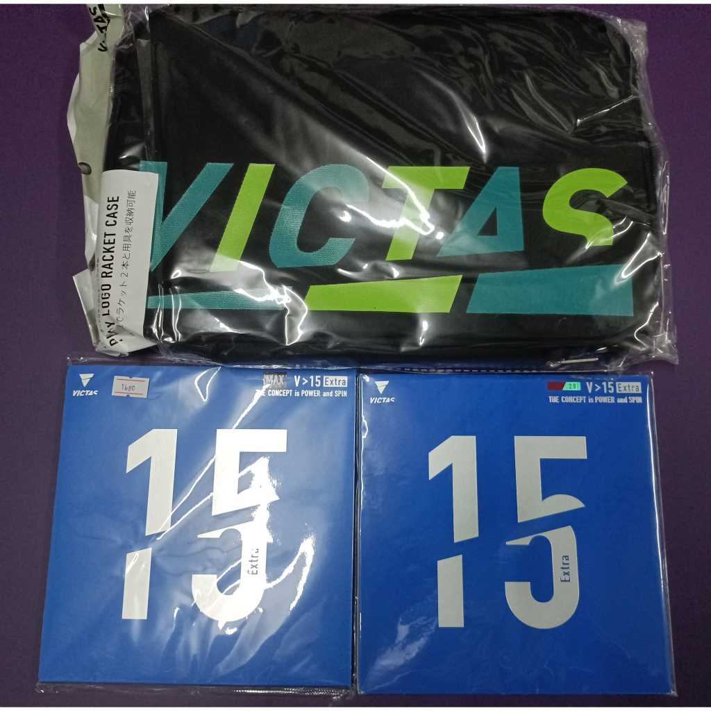 สินค้าโปรโมชั่นพิเศษ ยางปิงปอง Victas V15 Extra 2 แผ่นแถม เคส | Shopee Thailand