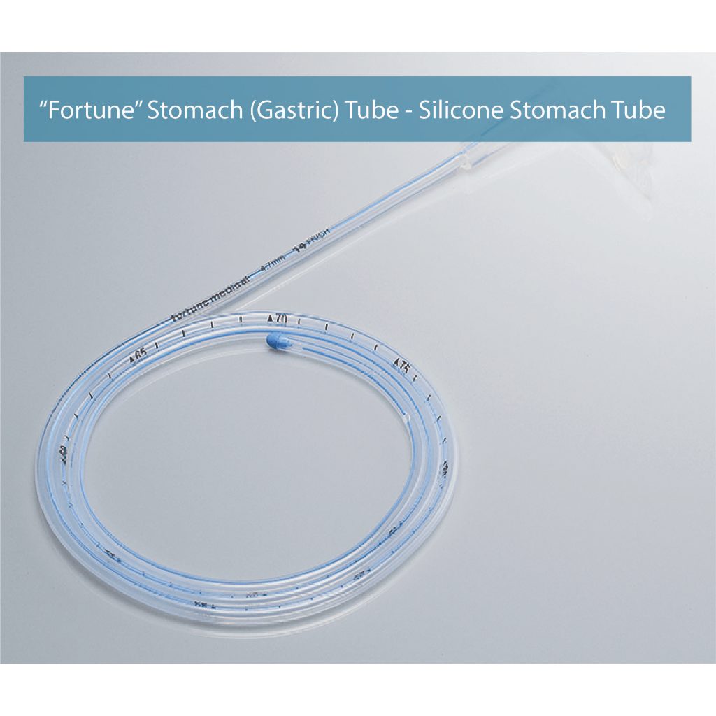 สายให้อาหารทางจมูก "Fortune" Stomach (Gastric) Tube-Silicone Stomach ...