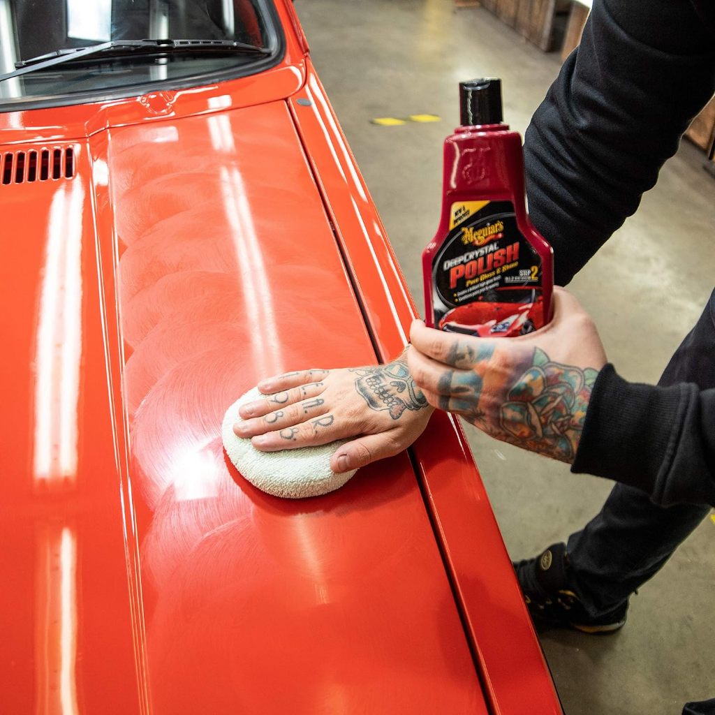 Meguiar's A2116 Deep Crystal Polish น้ำยาชักเงาสี โพลิช เพิ่มความเข้ม ...