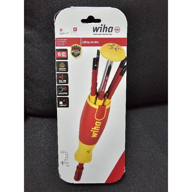 ชุดไขควงกันไฟ VDE 1000V Best.-Nr. 38612 SLIM LiftUp electric wiha | Shopee Thailand