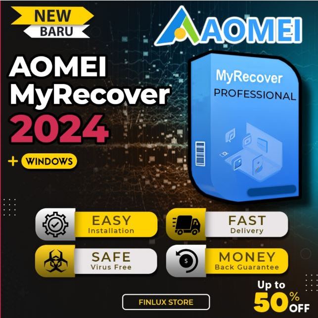 AOMEI MyRecover Professional v3.6.0 Latest 2024 For Windows | Shopee ...