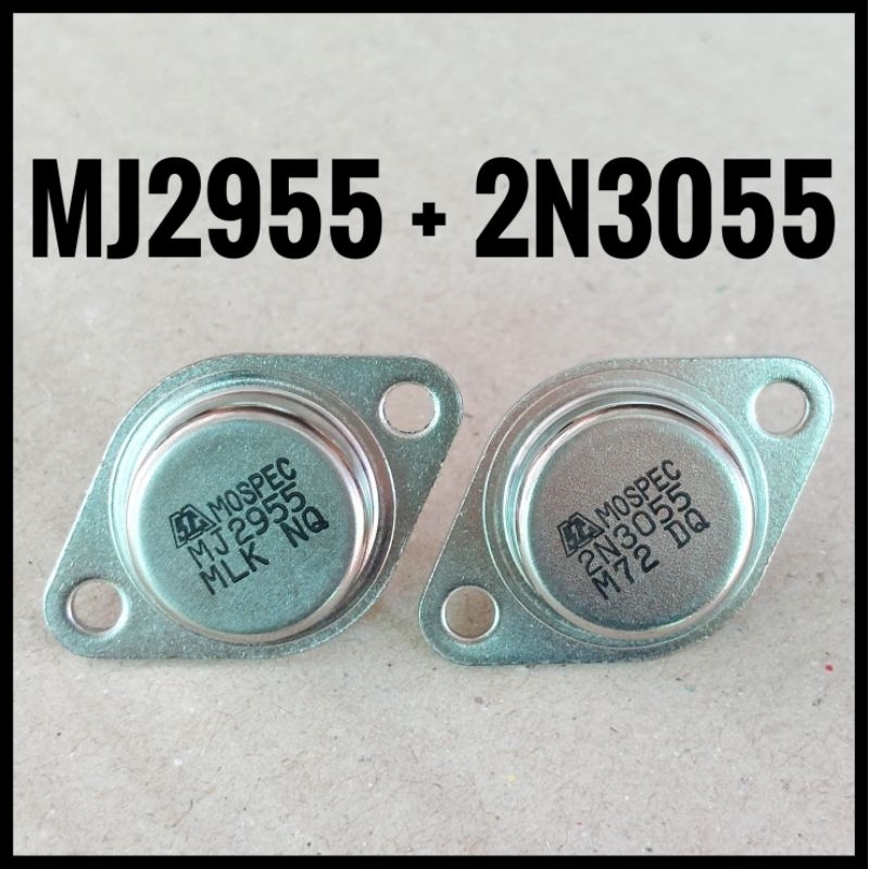 [1คู่] MJ2955 + 2N3055 | Shopee Thailand