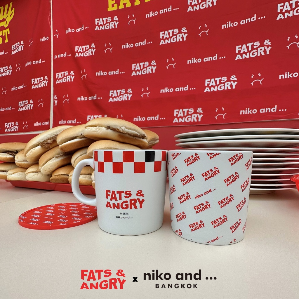 [Fats & Angry x niko and ...] Mug | Shopee Thailand