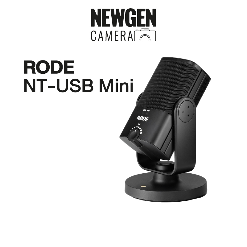Rode NT-USB Mini ไมโครโฟนสำหรับบันทึกเสียงแบบ USB ของแท้ สินค้าพร้อมจัด ...